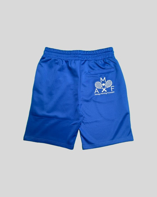 Blue AMF Shorts – alwaysmovingforwardbrand